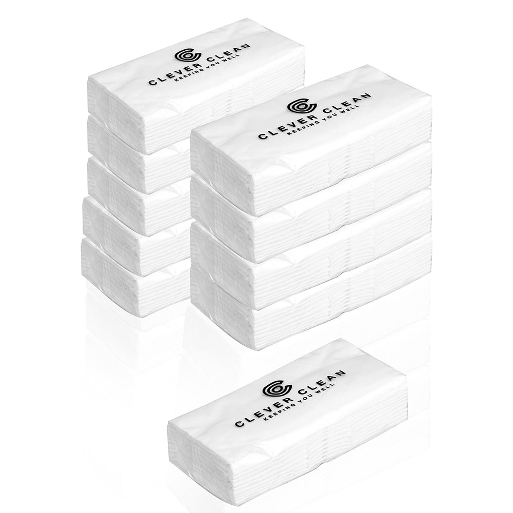 Clever Clean Pocket-Sized Tissue Packs