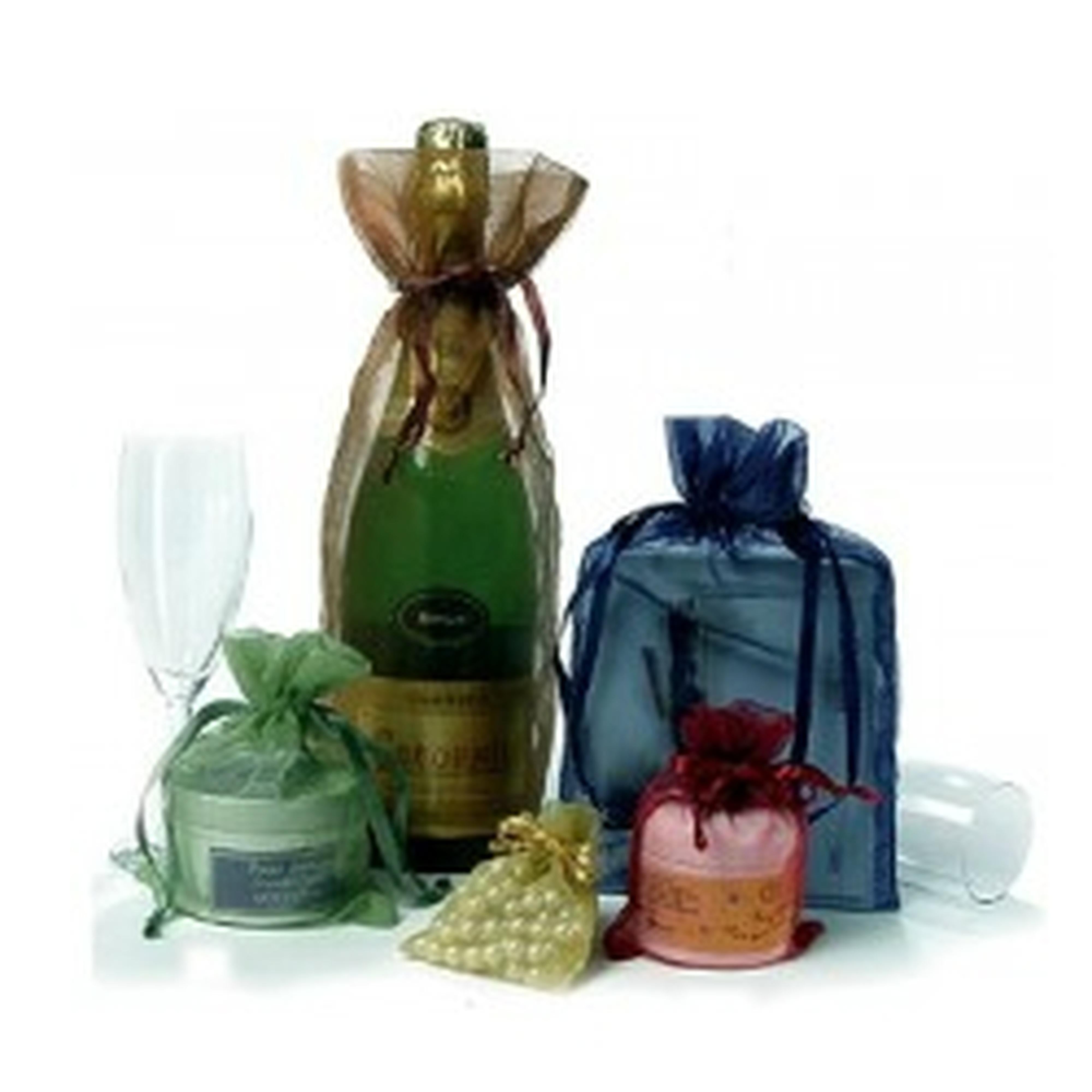 Iridescent Organza Pouch