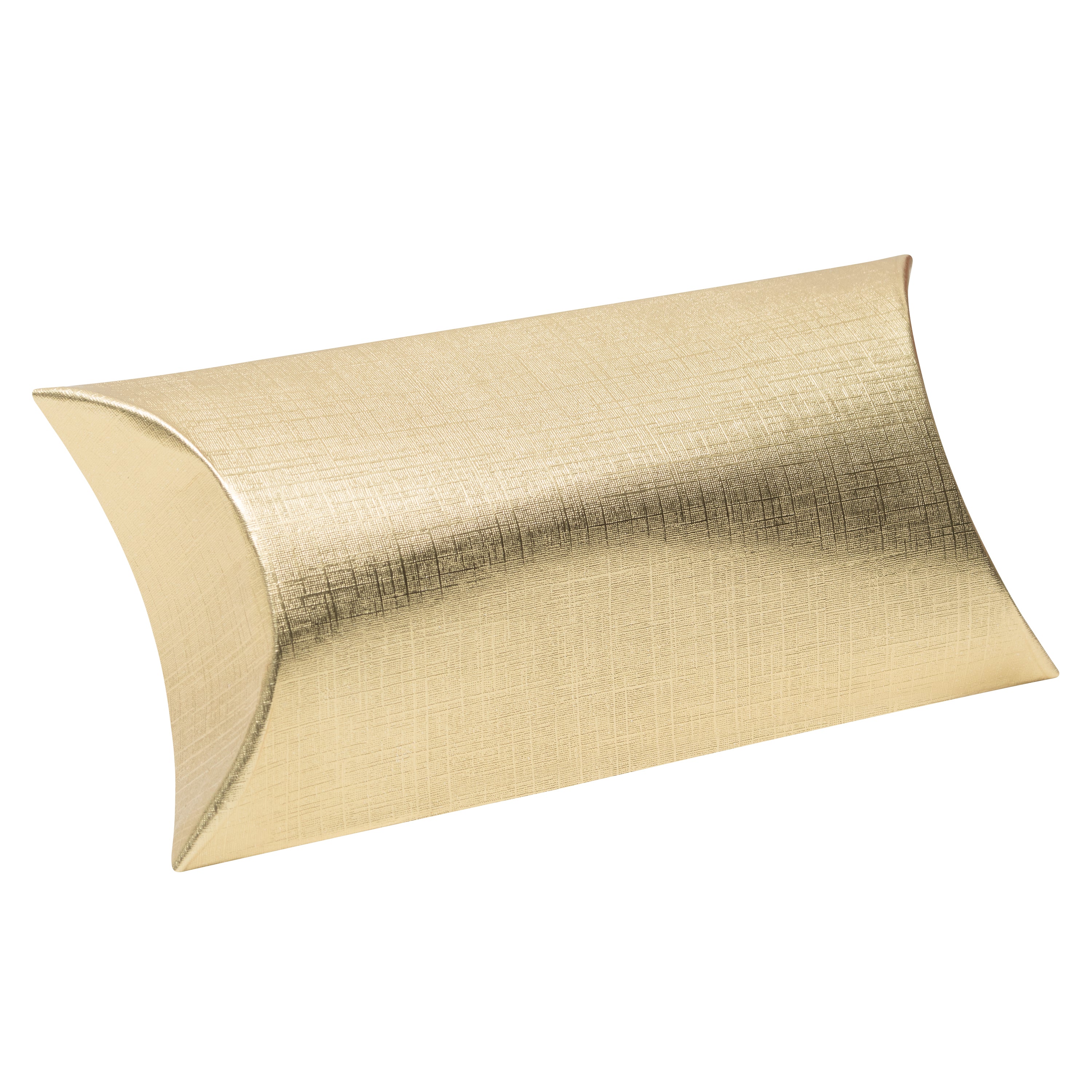 Gold Linen Pillow Pack Boxes