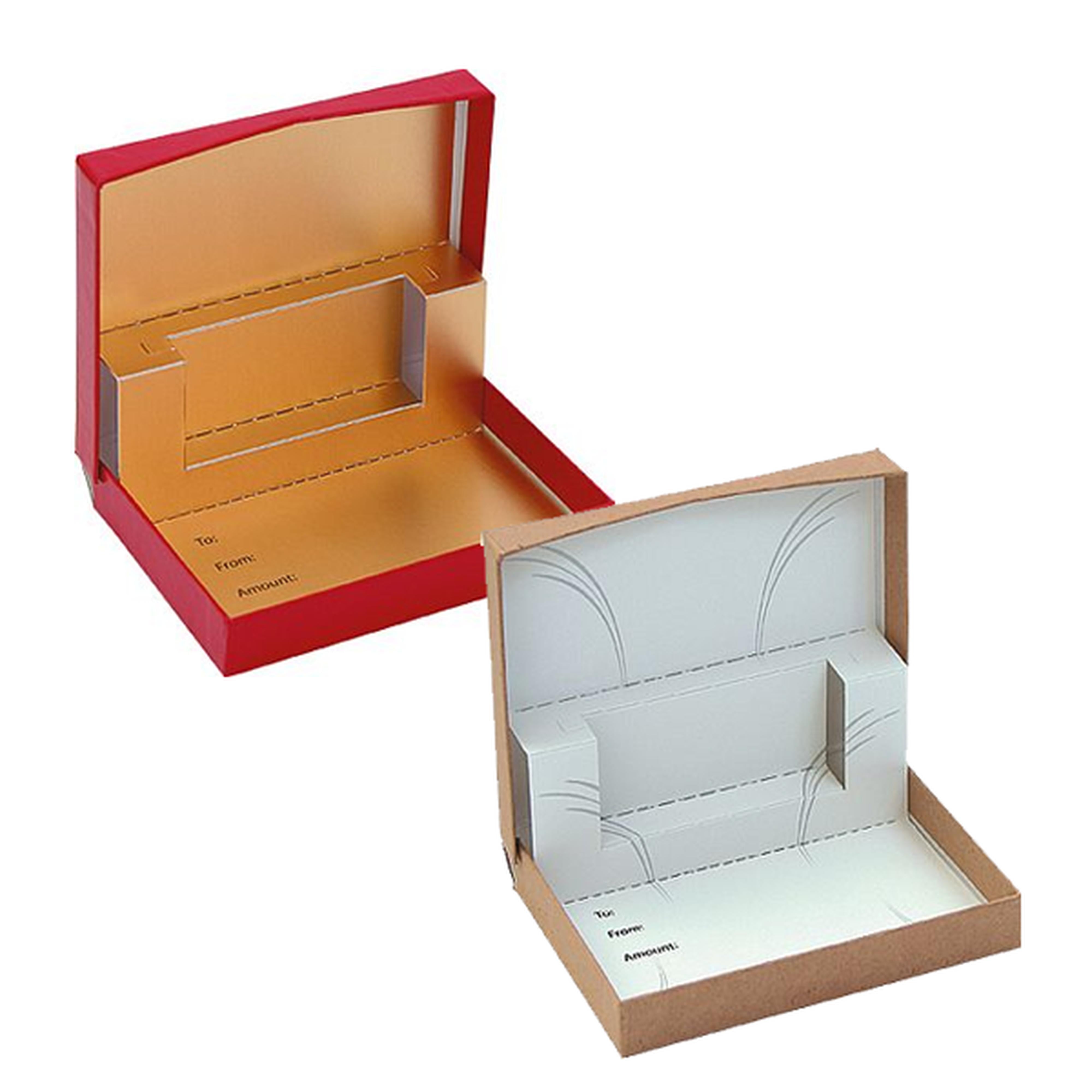 Pop Up Gift Card Box